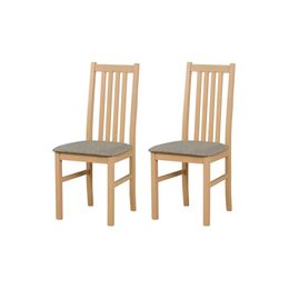 M&ouml;bel Kraft Esszimmerstuhl 2er-Set beige Ma&szlig;e (cm): B: 43 H: 94 &raquo; M&ouml;bel Kraft