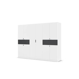 M&ouml;bel Kraft Dreht&uuml;renschrank Thurso wei&szlig; Ma&szlig;e (cm): B: 271 H: 210 &raquo; M&ouml;bel Kraft