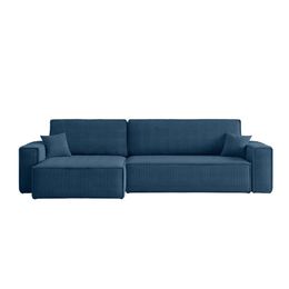 Ecksofa mit Schlaffunktion Carl blau Ma&szlig;e (cm): B: 272 H: 82 Sofas > Sofas nach Material > Stoffsofas &raquo; Sofa DE