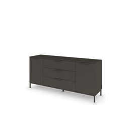 M&ouml;bel Kraft Sideboard schwarz Ma&szlig;e (cm): B: 160 H: 72 &raquo; M&ouml;bel Kraft