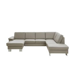 Kollektion Kraft Wohnlandschaft mit Sitz- und R&uuml;ckenbezug aus Echtleder Samu-L beige Ma&szlig;e (cm): B: 316 H: 90 &raquo; M&ouml;bel Kraft