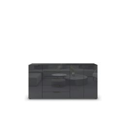 M&ouml;bel Kraft Sideboard Flipp schwarz Ma&szlig;e (cm): B: 199 H: 99 &raquo; M&ouml;bel Kraft