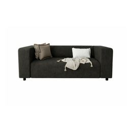 S-STYLE Einzelsofa Oskar schwarz Ma&szlig;e (cm): B: 151 H: 65 &raquo; M&ouml;bel Kraft