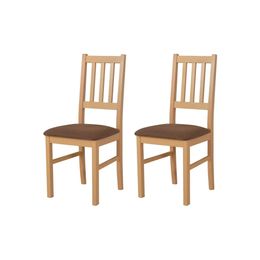 M&ouml;bel Kraft Esszimmerstuhl 2er-Set beige Ma&szlig;e (cm): B: 43 H: 94 &raquo; M&ouml;bel Kraft