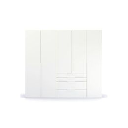 M&ouml;bel Kraft Dreht&uuml;renschrank Port Talbot wei&szlig; Ma&szlig;e (cm): B: 251 H: 223 &raquo; M&ouml;bel Kraft