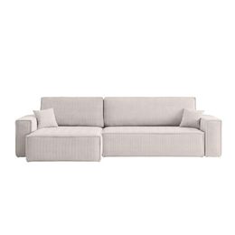 M&ouml;bel Kraft Ecksofa mit Schlaffunktion Carl beige Ma&szlig;e (cm): B: 272 H: 82 &raquo; M&ouml;bel Kraft