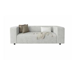 S-STYLE Einzelsofa Oskar grau Ma&szlig;e (cm): B: 151 H: 65 &raquo; M&ouml;bel Kraft