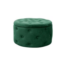 M&ouml;bel Kraft Pouf mit Stauraum gr&uuml;n &Oslash;: 55.0 &raquo; M&ouml;bel Kraft