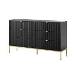 Selsey Sideboard schwarz Ma&szlig;e (cm): B: 154 H: 91 &raquo; M&ouml;bel Kraft