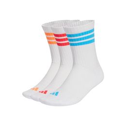 adidas Performance Sportsocken 'ESS' Damen Gr&ouml;&szlig;e 32/34 royalblau / orange / rot / wei&szlig;