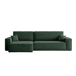M&ouml;bel Kraft Ecksofa mit Schlaffunktion Carl gr&uuml;n Ma&szlig;e (cm): B: 272 H: 82 &raquo; M&ouml;bel Kraft
