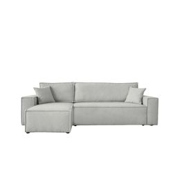 M&ouml;bel Kraft Ecksofa mit Schlaffunktion Carl grau Ma&szlig;e (cm): B: 244 H: 82 &raquo; M&ouml;bel Kraft