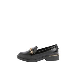 Lipsy Slipper M&auml;dchen Gr&ouml;&szlig;e 32 gold / schwarz / transparent