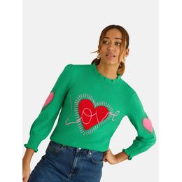 Love & Roses Sweater female Green size 20