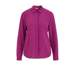WE Fashion Bluse Damen Gr&ouml;&szlig;e L neonlila