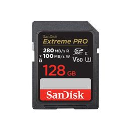 Sandisk Extreme PRO SDXC UHS-II Speicherkarte 128GB