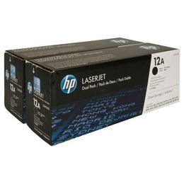 HP Laserjet Toner Q2612AD Doppelpack black