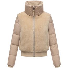 Navahoo Winter Jacket female Beige size XXL