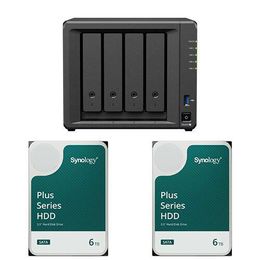 Synology DS925+ DiskStation + 12TB 2x Synology Plus 3.5" SATA HDD Festplatte 6 TB