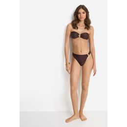 Lscn By Lascana Bikini Top female Brown size 44