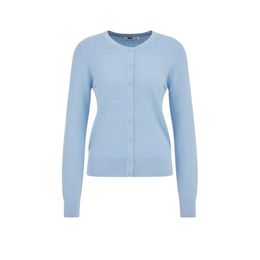 WE Fashion Strickjacke Damen Gr&ouml;&szlig;e XL hellblau