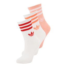 adidas originals Socken Damen Gr&ouml;&szlig;e 32/34 orange / pfirsich / rot / wei&szlig;
