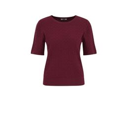 WE Fashion Pullover Damen Gr&ouml;&szlig;e S weinrot