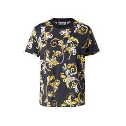 Versace Jeans Couture T-Shirt Damen Gr&ouml;&szlig;e M gelb / dunkelgelb / schwarz / wei&szlig;