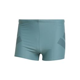 adidas Performance Sportbadeshorts 'BIG BARS' Herren Gr&ouml;&szlig;e S petrol / tanne