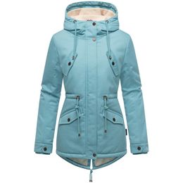 Marikoo Winter Parka 'Manolya' female Blue size XXXL