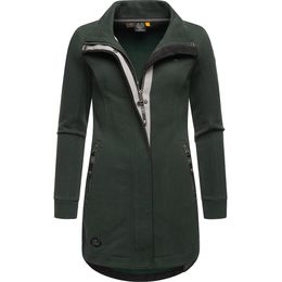 Ragwear Sweatjacke 'Letrice' Damen Gr&ouml;&szlig;e 6XL dunkelgr&uuml;n