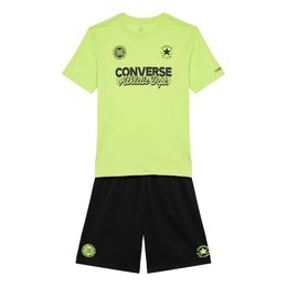 Converse Set Jungen Gr&ouml;&szlig;e 128/140 limette / schwarz