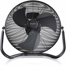 Brandson Windmaschine 120W, Standventilator 50cm Retro Stil, Ventilator, Bodenventilator mit hohem Luftdurchsatz, stufenlos neigbarer Ventilatorkopf