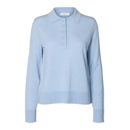 Selected Pullover 'SLFThea' Damen Gr&ouml;&szlig;e S hellblau