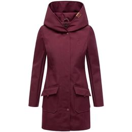 Marikoo Raincoat 'Mayleen' female Red size XXL