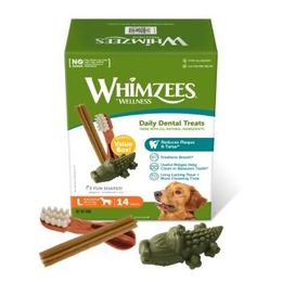 WHIMZEES Zahnpflegesnacks Hund Adult Vorteilsbox L