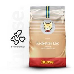 husse 7 kg vollwertiges Katzenfutter Kroketter Lax