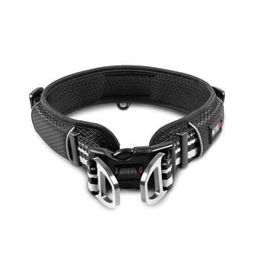Wolters Active Pro Halsband Halsband Hundehalsband schwarz/ silber L