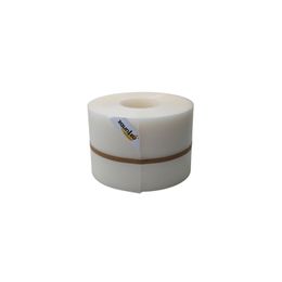 zaun zu&reg; Sichtschutzstreifen Rille PP f&uuml;r Doppelstabmatte Zaunblende Milchglas-Optik, 50m