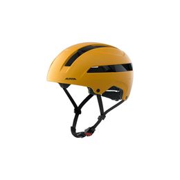 Alpina City-Fahrradhelm Soho, burned yellow matt