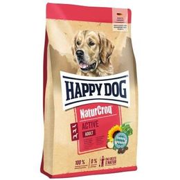 Happy Dog NaturCroq Trockenfutter Hund Adult, Active 15 kg