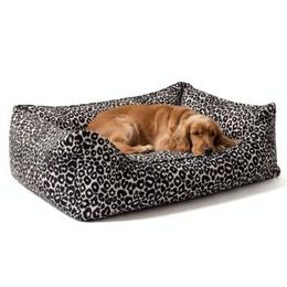 PAW WOW Hundebett LEONIE Beige-Schwarz L