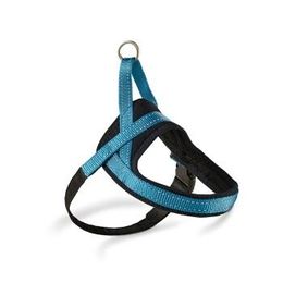 Wolters Soft & Safe Geschirr Geschirr Hundegeschirr aqua/ schwarz XL