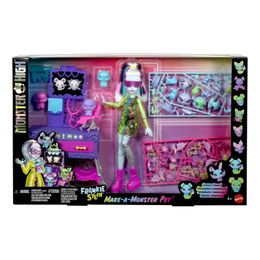 Mattel JBF18 - Monster High - Make-A-Monster Pet - Spielset, Frankie-Stein-Puppe und Zubeh&ouml;rteile, Wissenschaft-Labor