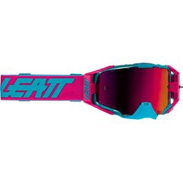 Leatt Velocity 6.5 Cryztal Iriz Pink, Crossbrille verspiegelt