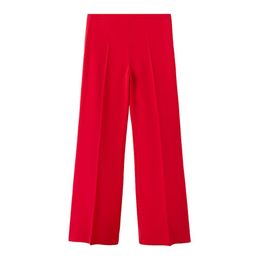 Mango Pleated Pants 'Iguana' female Red size 46