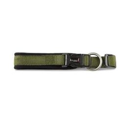 Wolters Professional Comfort Hundehalsband schwarz/ gr&uuml;n S