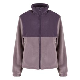 Urban Classics Fleecejacke Damen Gr&ouml;&szlig;e 4XL flieder / brombeer