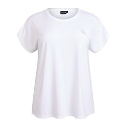 Active By Zizzi Performance Shirt 'Abasic' female White size XL