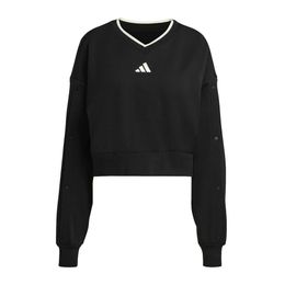 adidas Sportswear Sportsweatshirt 'STA SEAS' Damen Gr&ouml;&szlig;e L schwarz / wei&szlig;